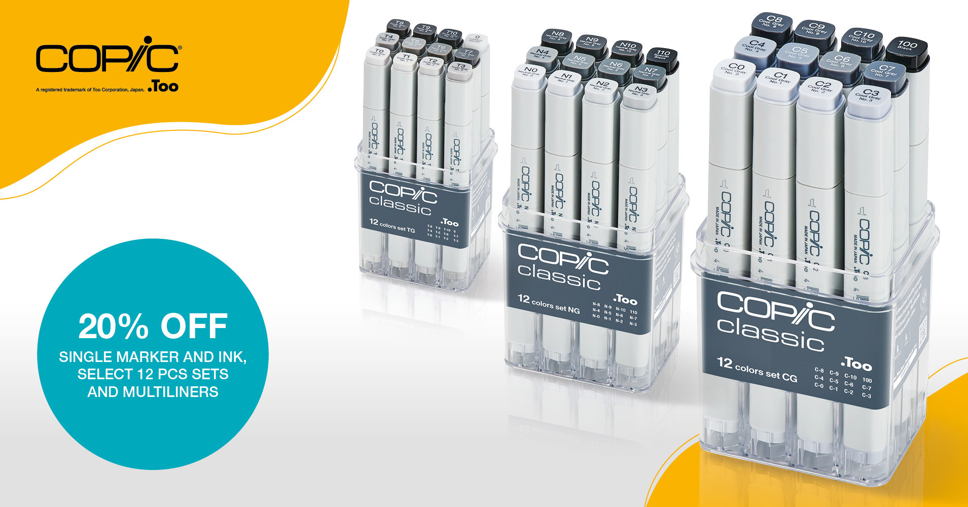 Offizieller COPIC Onlineshop für Europa/EMEA: COPIC Marker, COPIC Sets, COPIC ciao, COPIC sketch ...