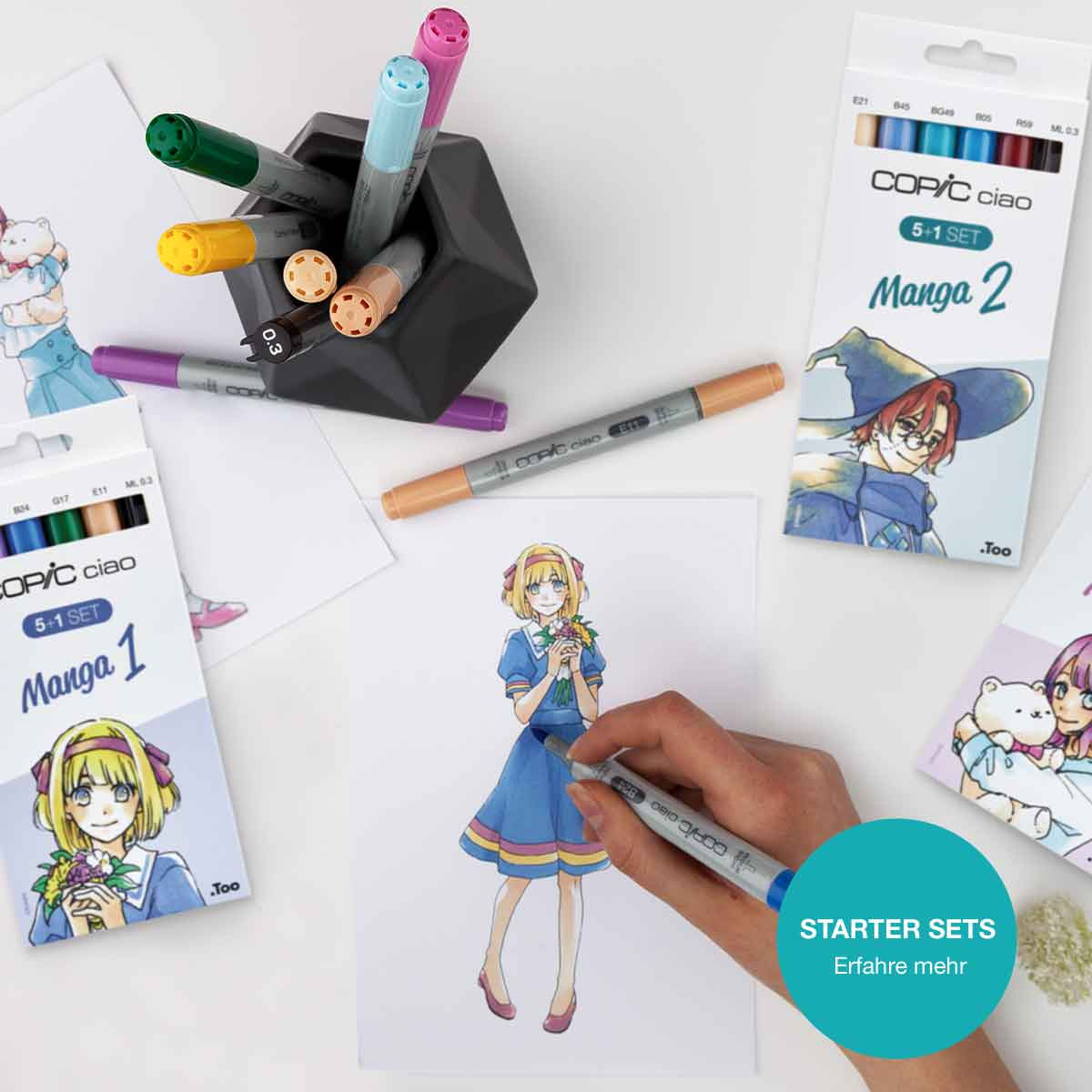 Copic Ciao 5+1 Sets | Copic Ciao | COPIC Onlineshop