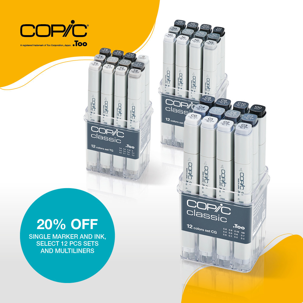 Offizieller COPIC Onlineshop für Europa/EMEA: COPIC Marker, COPIC Sets ...