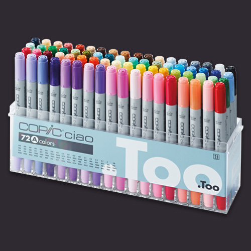 Copic Ciao 72-pcs Sets | Copic Ciao | COPIC (english)