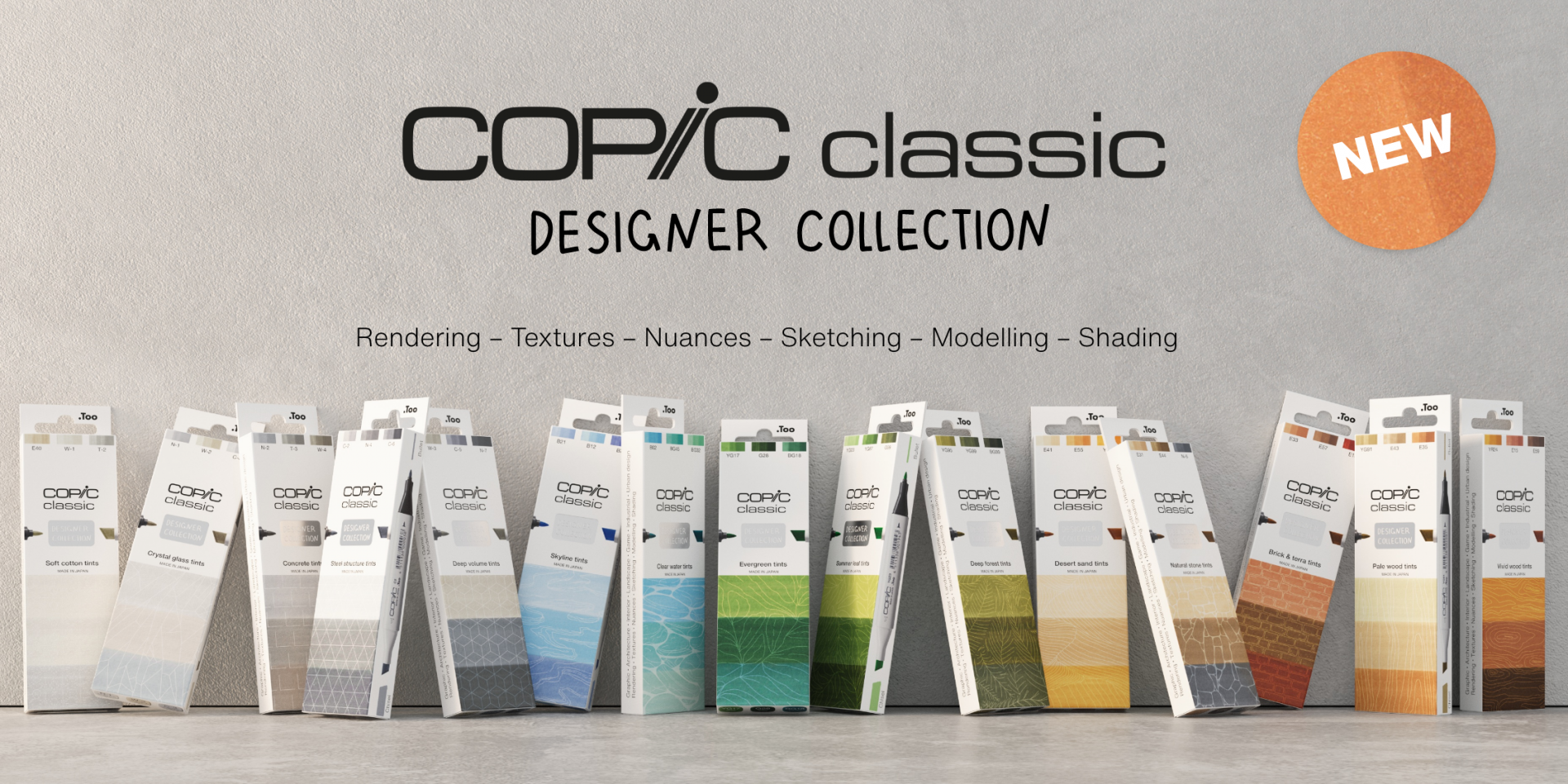 Offizieller COPIC Onlineshop für Europa/EMEA: COPIC Marker, COPIC Sets ...