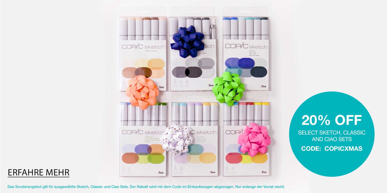 Offizieller COPIC Onlineshop für Europa/EMEA: COPIC Marker, COPIC Sets ...