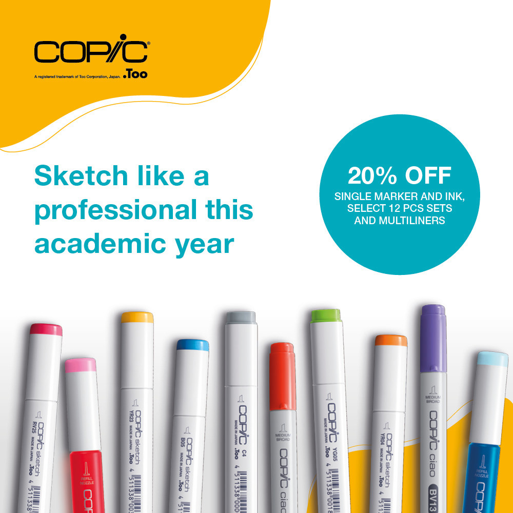 Offizieller COPIC Onlineshop für Europa/EMEA: COPIC Marker, COPIC Sets, COPIC ciao, COPIC sketch ...