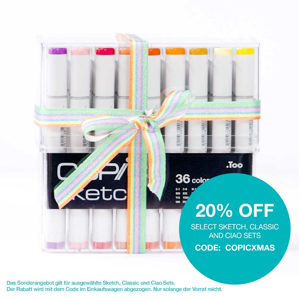Offizieller COPIC Onlineshop für Europa/EMEA: COPIC Marker, COPIC Sets, COPIC ciao, COPIC sketch ...